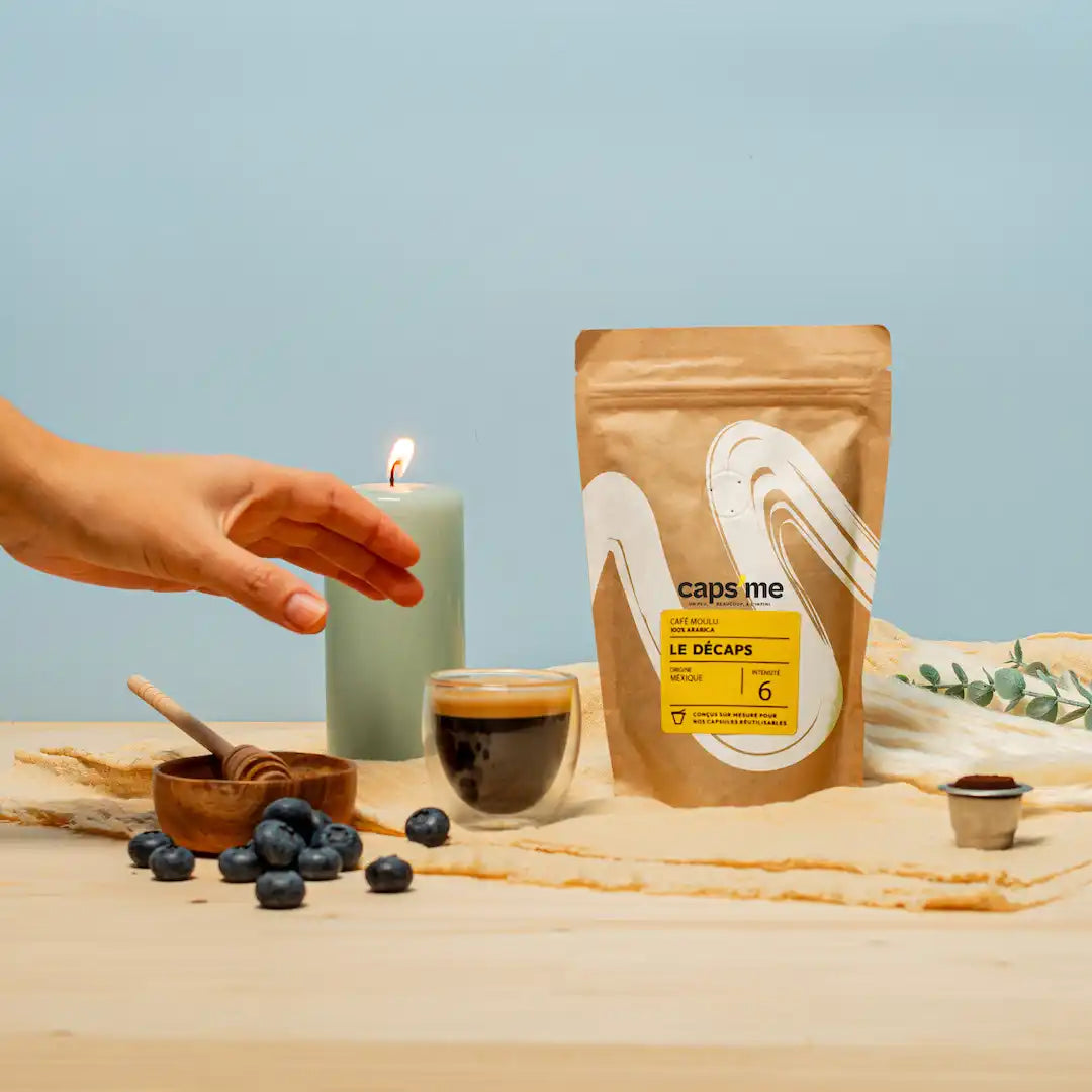 CAPS ME - Capsule rechargeable Nespresso compatible et réutilisable