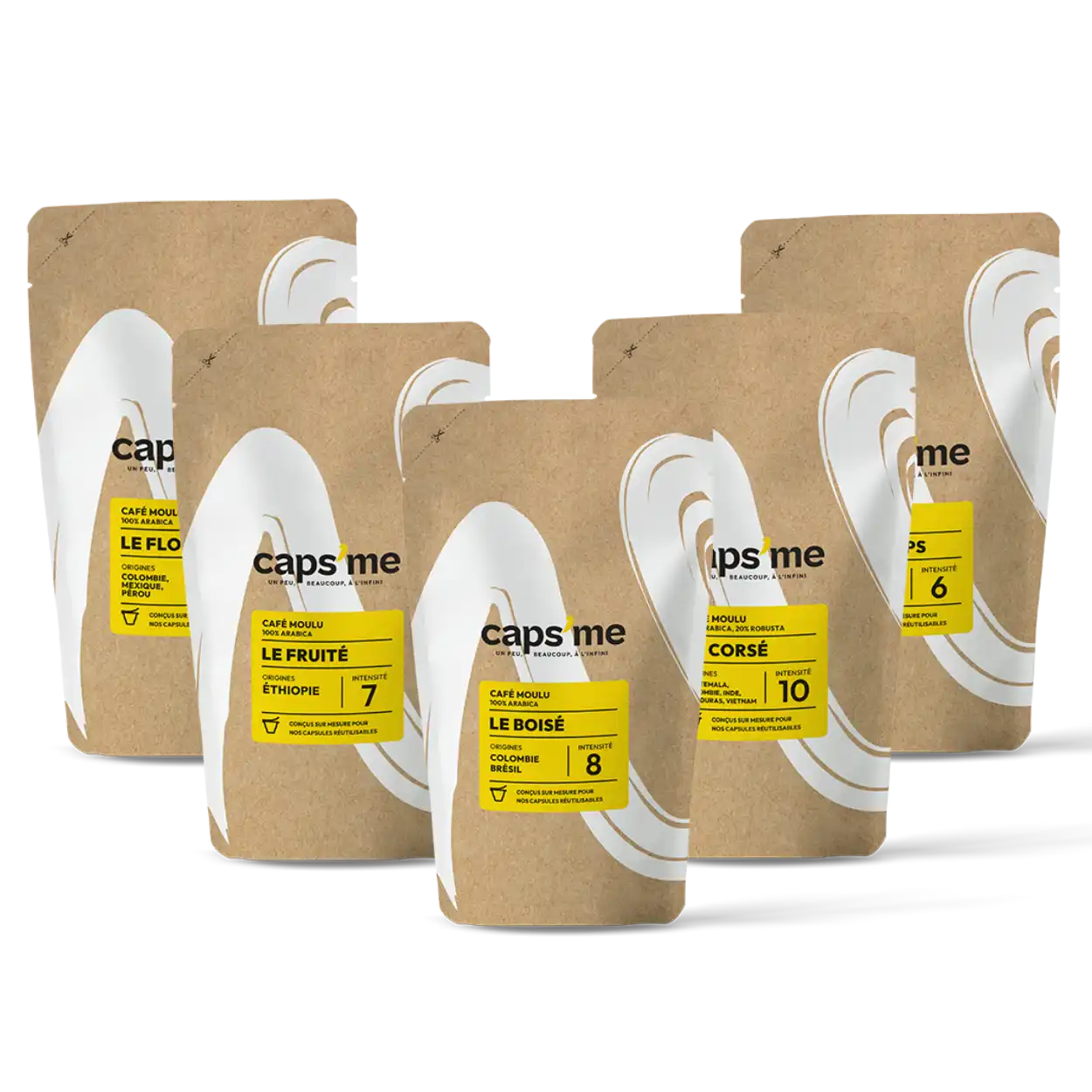 Le coffret CAPS ME | Réutilisez facilement vos capsules réutilisables